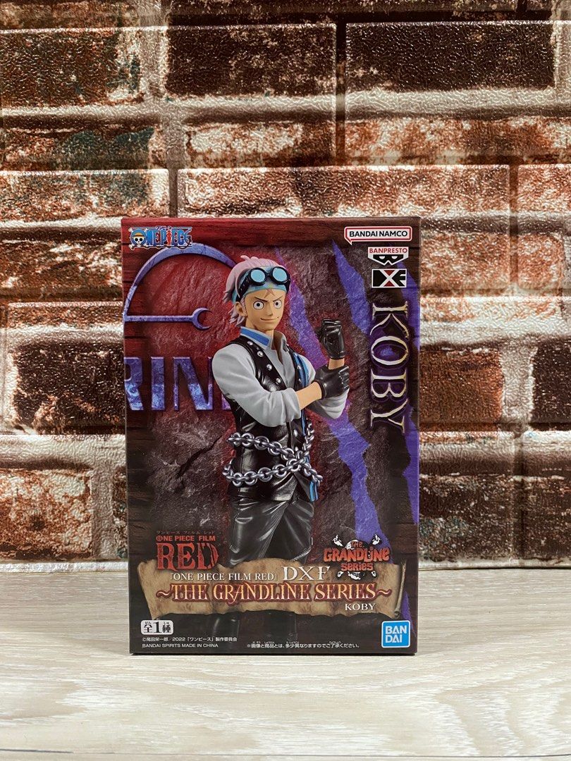 One Piece Film Red DXF The Grandline Koby Figure Figurine, Hobbies ...