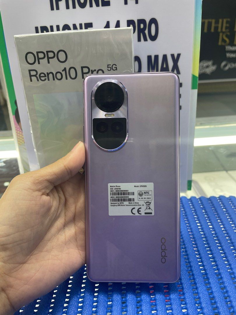 OPPO RENO 10 PRO 5G 12|256GB, Mobile Phones & Gadgets, Mobile Phones ...