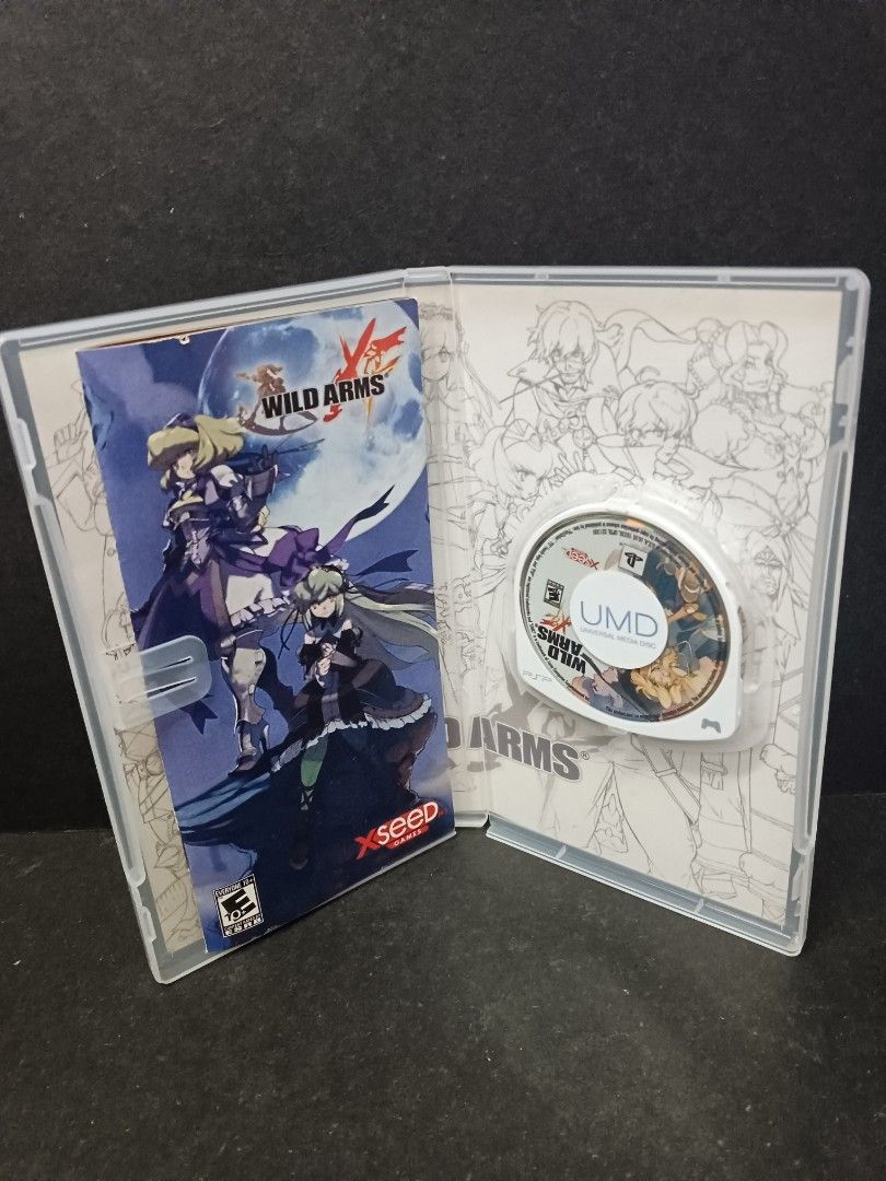 Original PSP Games: Wild Arms XF Sony PSP - XSEED PlayStation Video ...