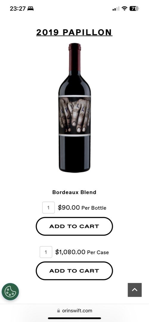 Orin Swift Papillon Bordeaux Blend Red Wine from Napa Valley, Food ...