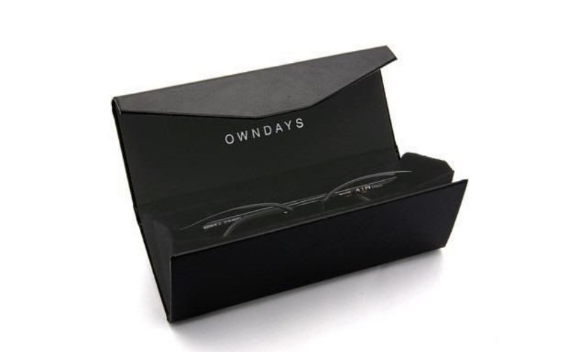 Owndays Foldable spectacle glasses case box, Men's Fashion, Watches ...