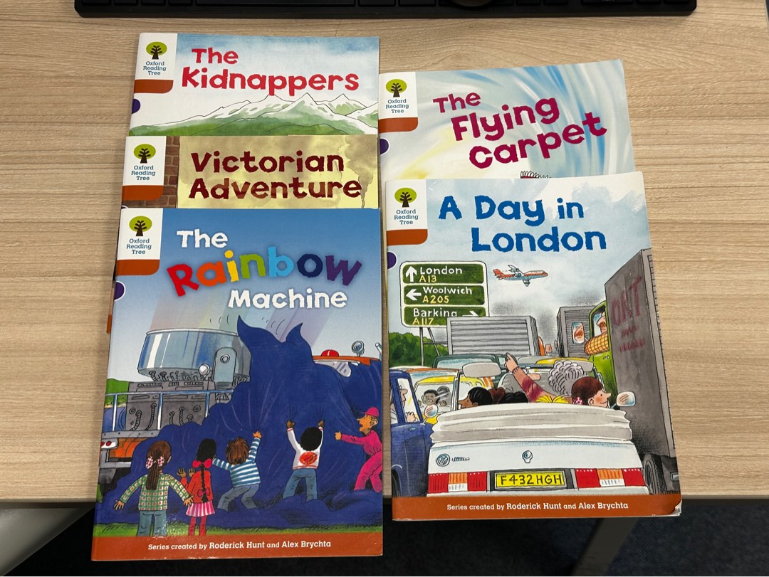 Oxford Reading Tree Level 8 (Book 1 - 5), 興趣及遊戲, 書本 & 文具, 小朋友書 - Carousell