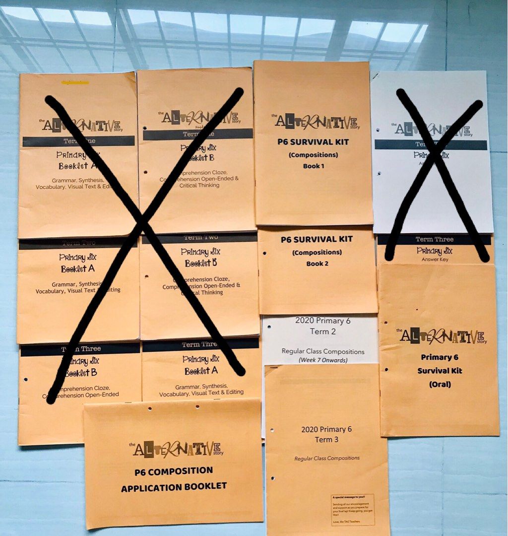 P6 PSLE English - Composition & Oral. The Alternative Story TAS Primary ...