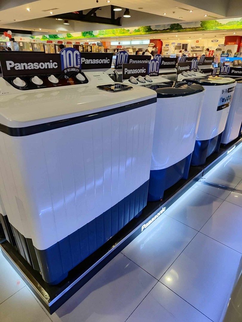 PANASONIC WASHING MACHINE TWIN TUB SALE PROMO, TV & Home Appliances ...