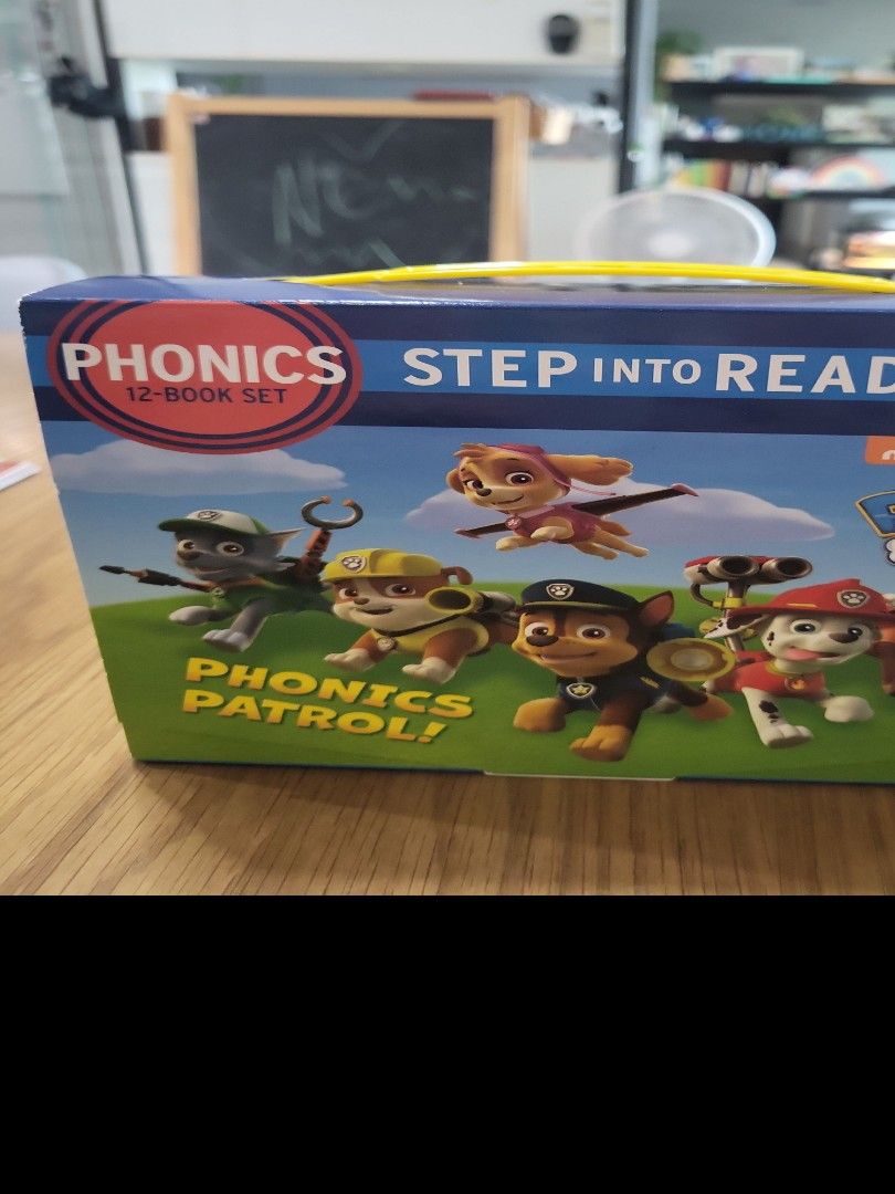 Paw patrol phonics book set, Hobbies & Toys, Books & Magazines ...