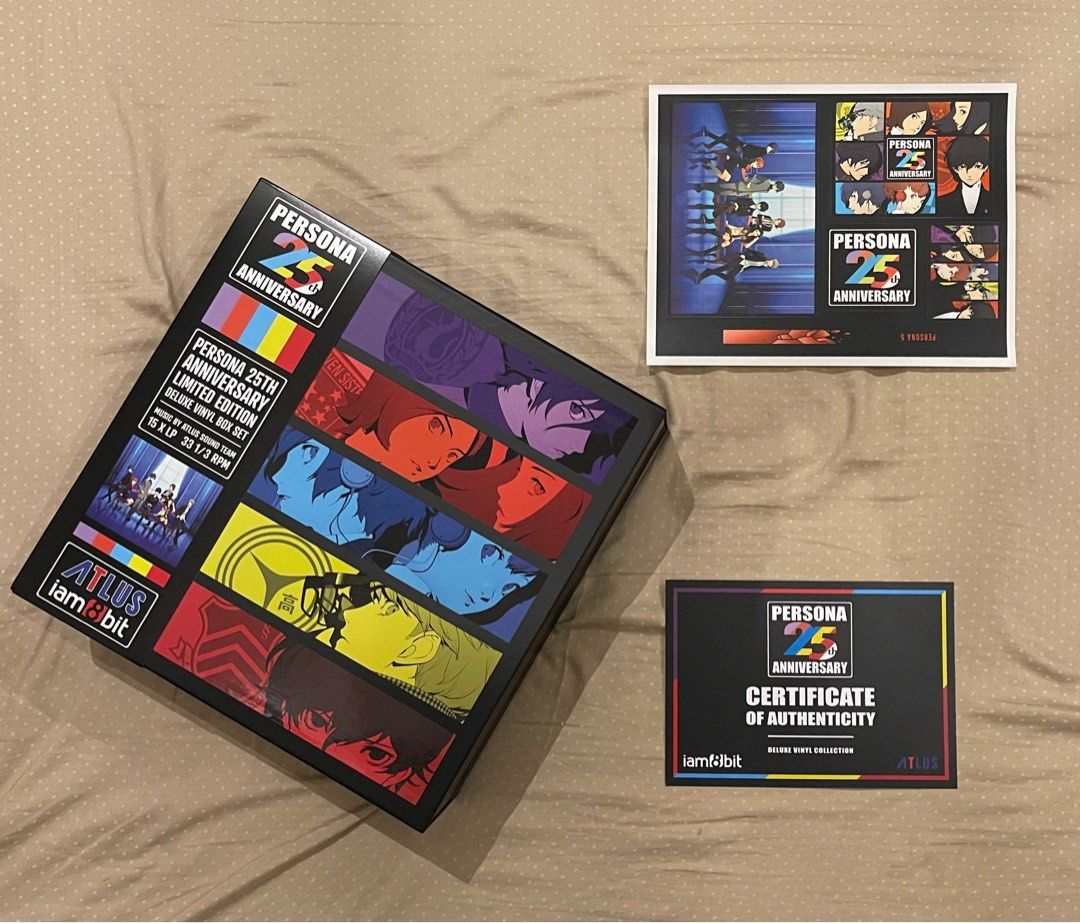 Persona 25th Anniversary Deluxe Vinyl Box Set, Hobbies & Toys, Music ... Persona 25th Anniversary Deluxe Vinyl Box Set, Hobbies & Toys, Music ...