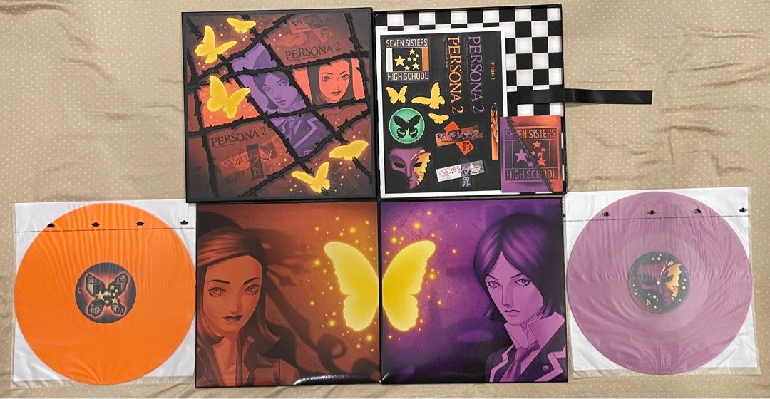 Persona 25th Anniversary Deluxe Vinyl Box Set, Hobbies & Toys, Music ...