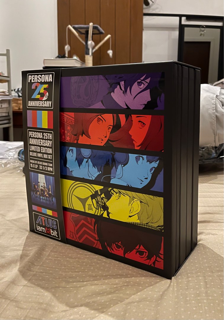 Persona 25th Anniversary Deluxe Vinyl Box Set, Hobbies & Toys, Music ...