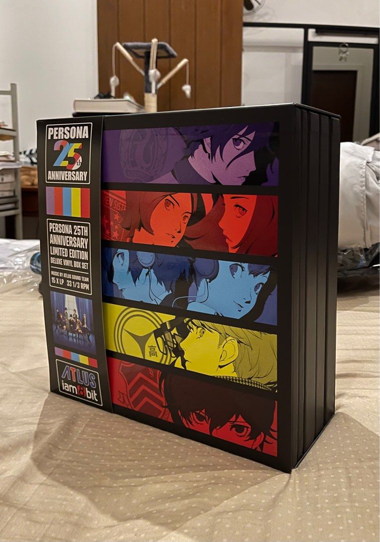Persona 25th Anniversary Deluxe Vinyl Box Set, Hobbies & Toys, Music ...