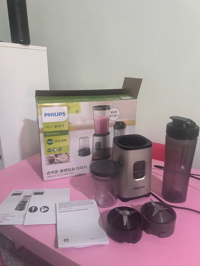 Philips mini blender, TV & Home Appliances, Kitchen Appliances, Juicers ...