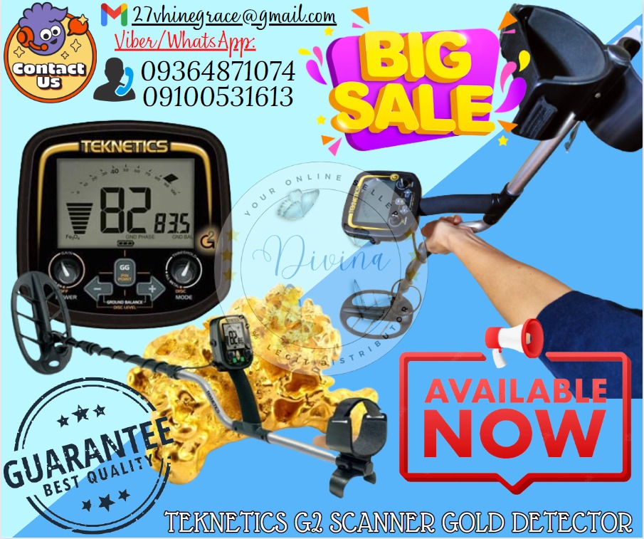 Pick Up or Deliver Scanner Gold Detector Teknetics G2, Furniture & Home ...