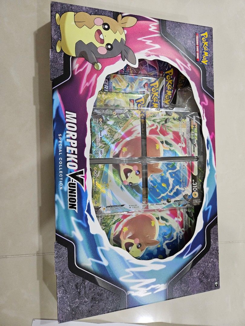 Pokemon morpeko v union, Hobbies & Toys, Toys & Games on Carousell