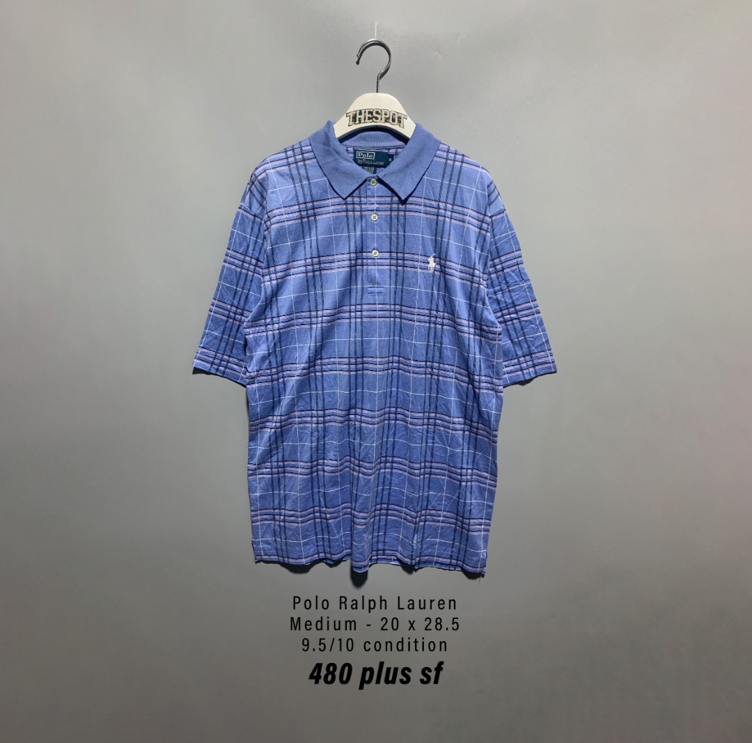 Polo Ralph Lauren checkered polo shirt, Men's Fashion, Tops & Sets, Tshirts & Polo Shirts on ...