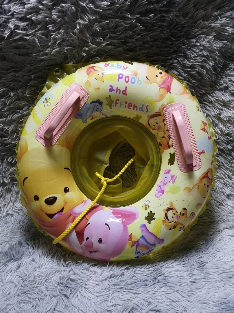 Pooh & Friends Round Kids Pool Floater, Babies & Kids, Bathing ...