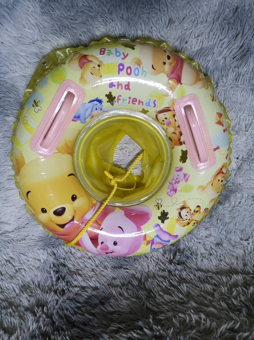 Pooh & Friends Round Kids Pool Floater, Babies & Kids, Bathing ...