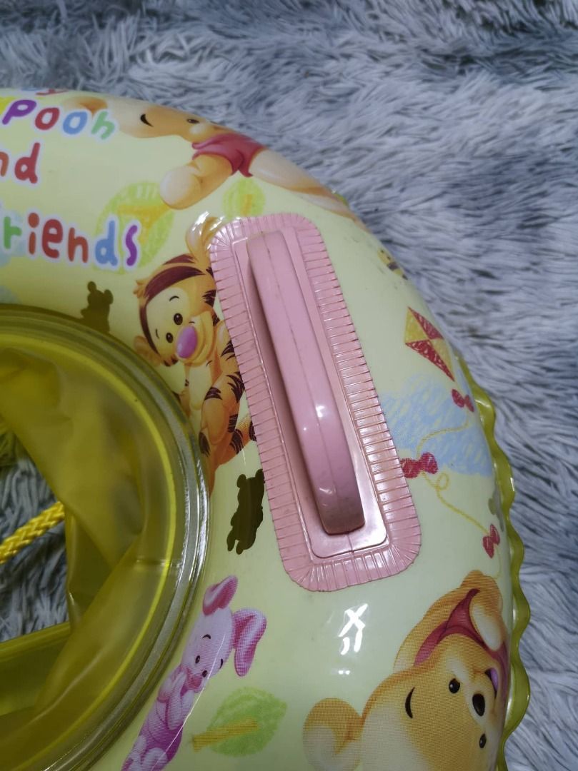 Pooh & Friends Round Kids Pool Floater, Babies & Kids, Bathing ...