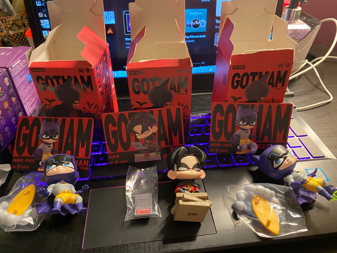 POPMART DC Gotham City Series Collection, Hobbies & Toys, Toys & Games ...