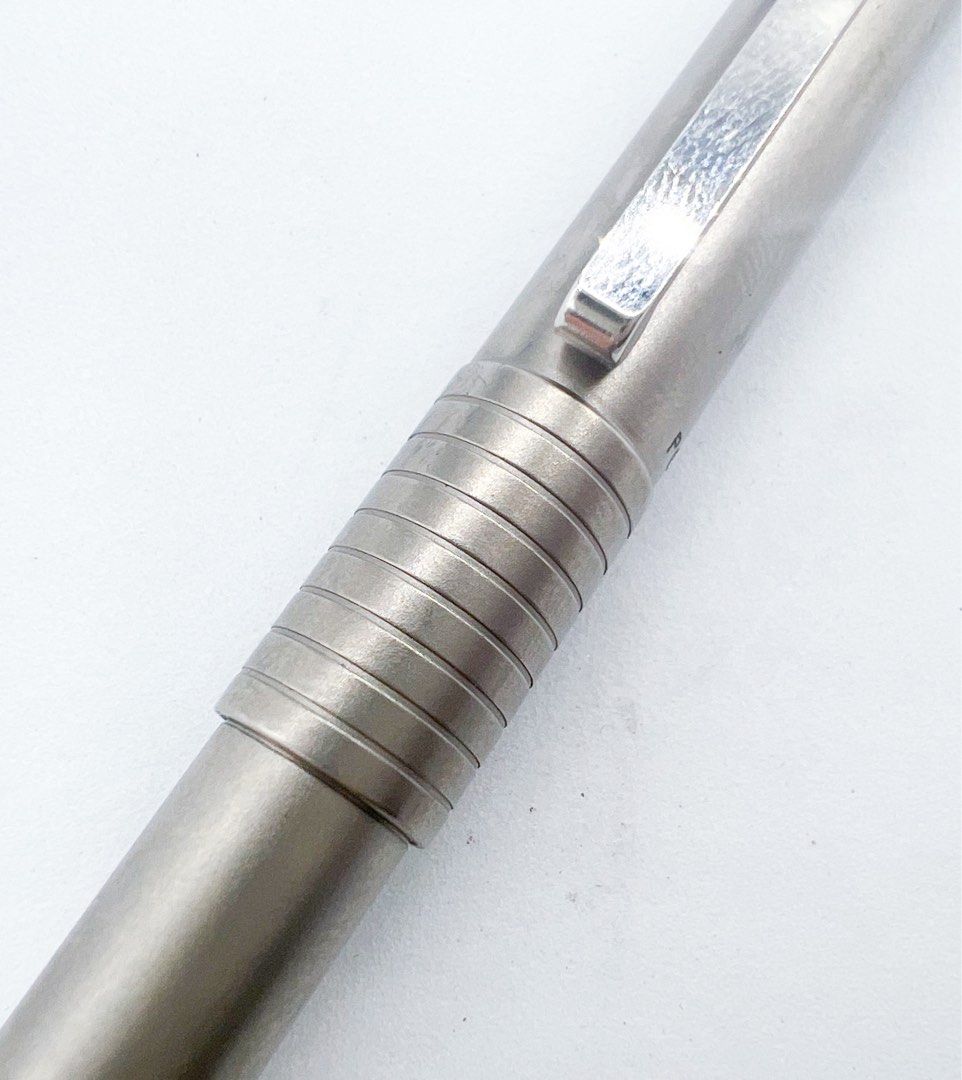 Porsche design titanium fountain pen made by Faber castell west germany ...