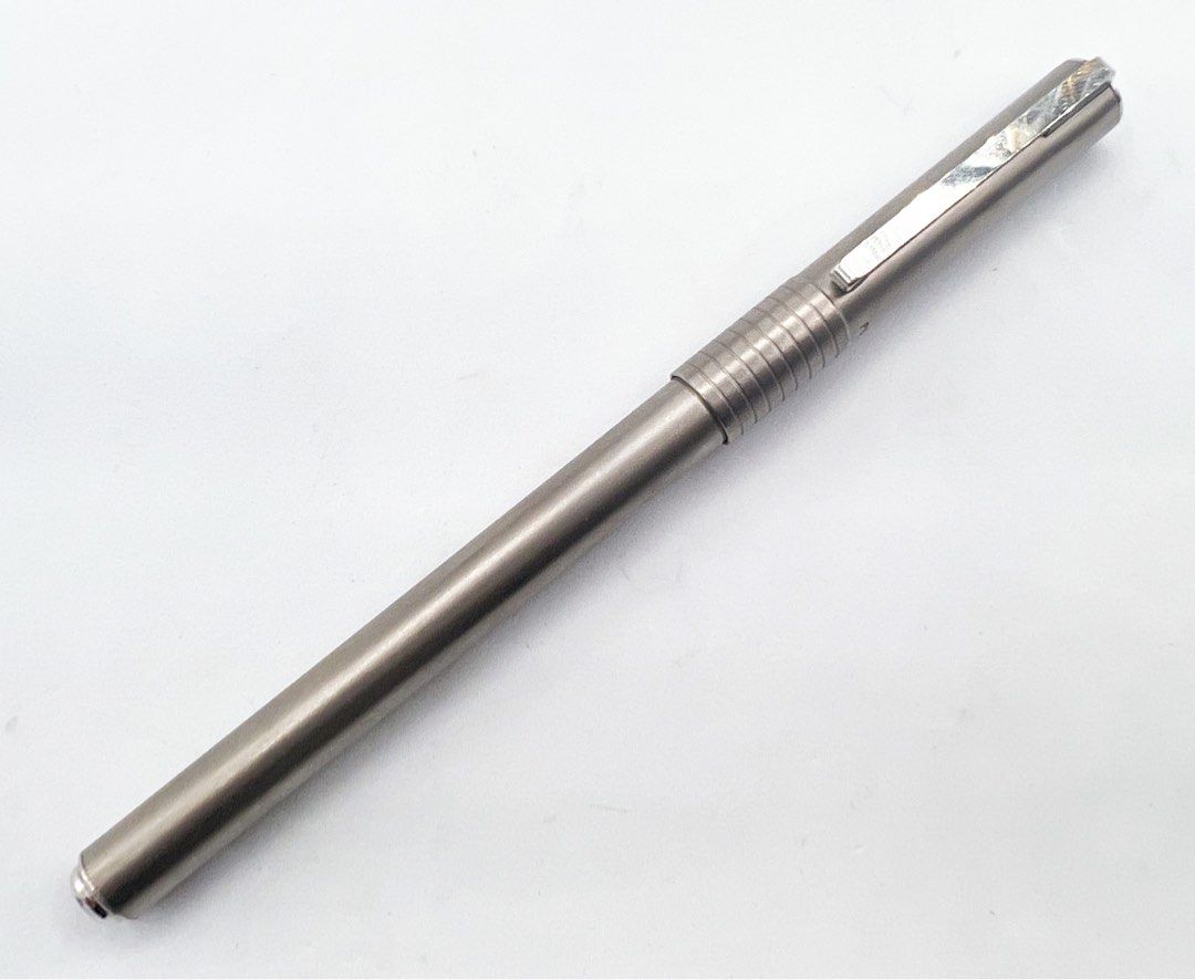 Porsche design titanium fountain pen made by Faber castell west germany ...