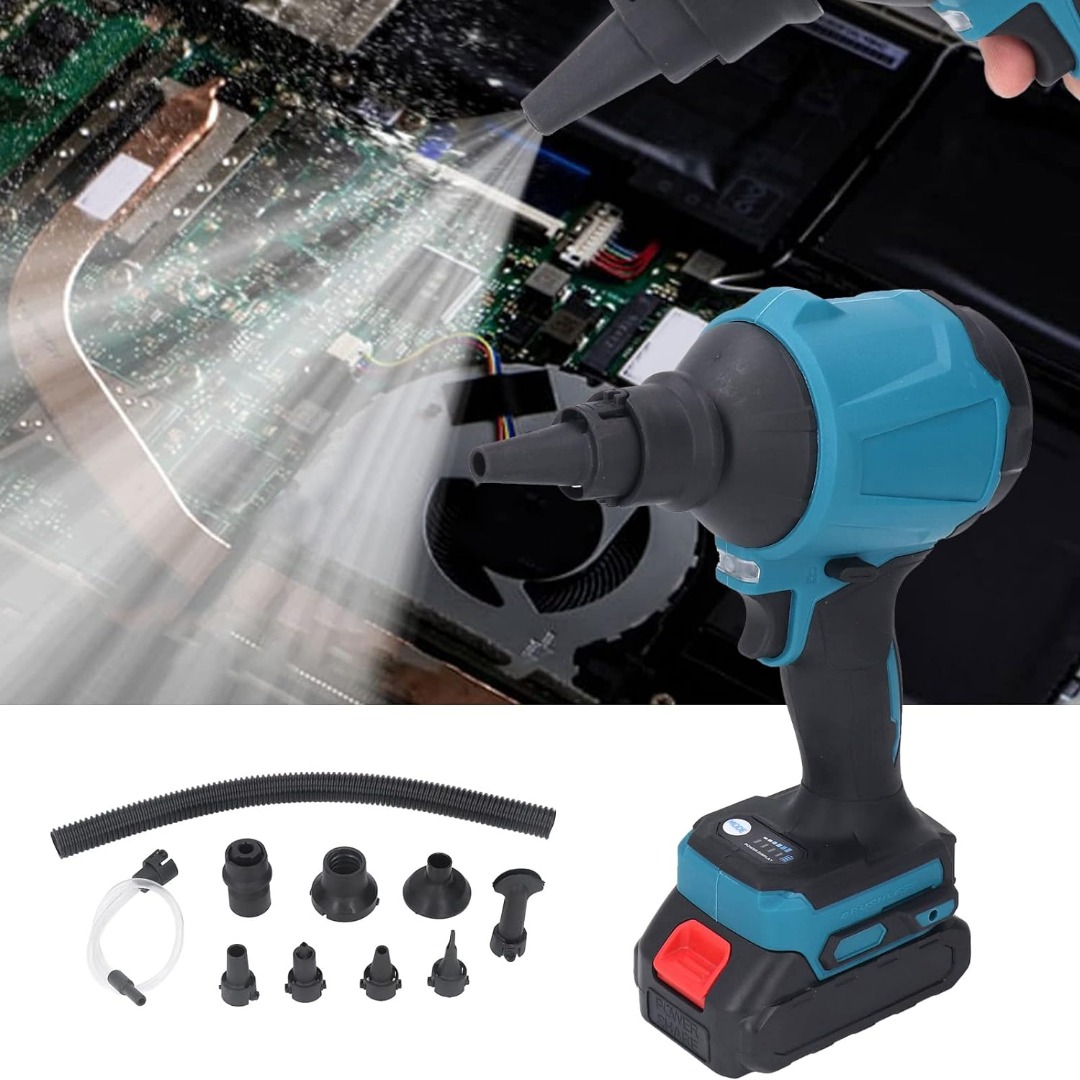 Portable Air Dust (Blower /Suction) -Multi-Purposes (Inflate/Deflate ...