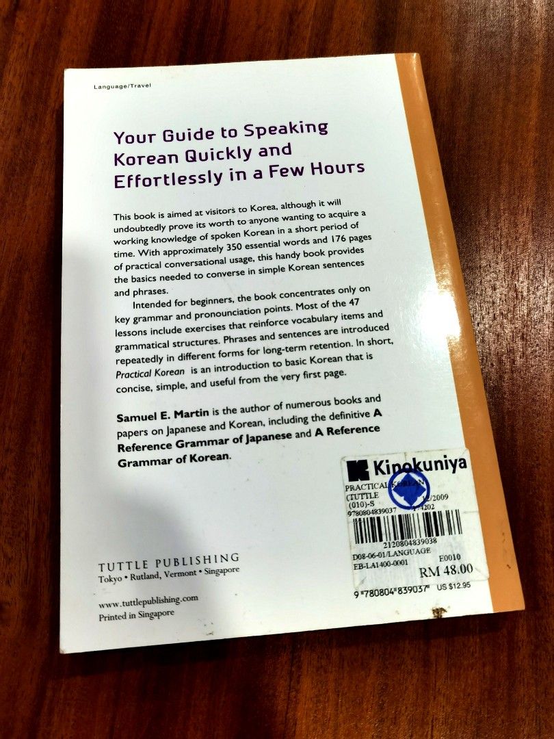 Practical Korean Learn To Speak Korean Language Quickly Effortless Book ...