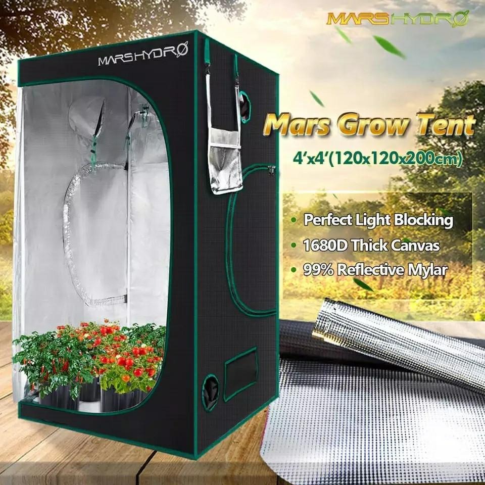 Premium Indoor Grow tent (MARS HYDRO), Furniture & Home Living ...