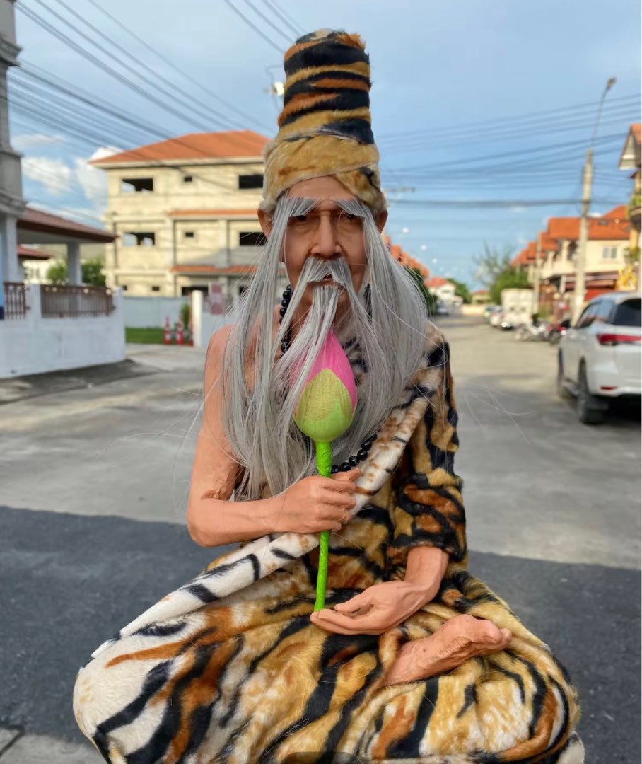 Pu Lersi Narai Lap 9” Height 13” Bucha, Hobbies & Toys, Memorabilia ...