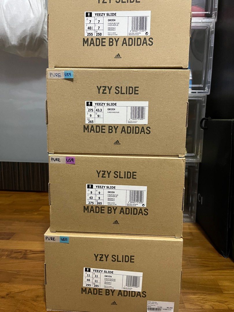 Pure slides restock version, Men's Fashion, Footwear, Flipflops and ...