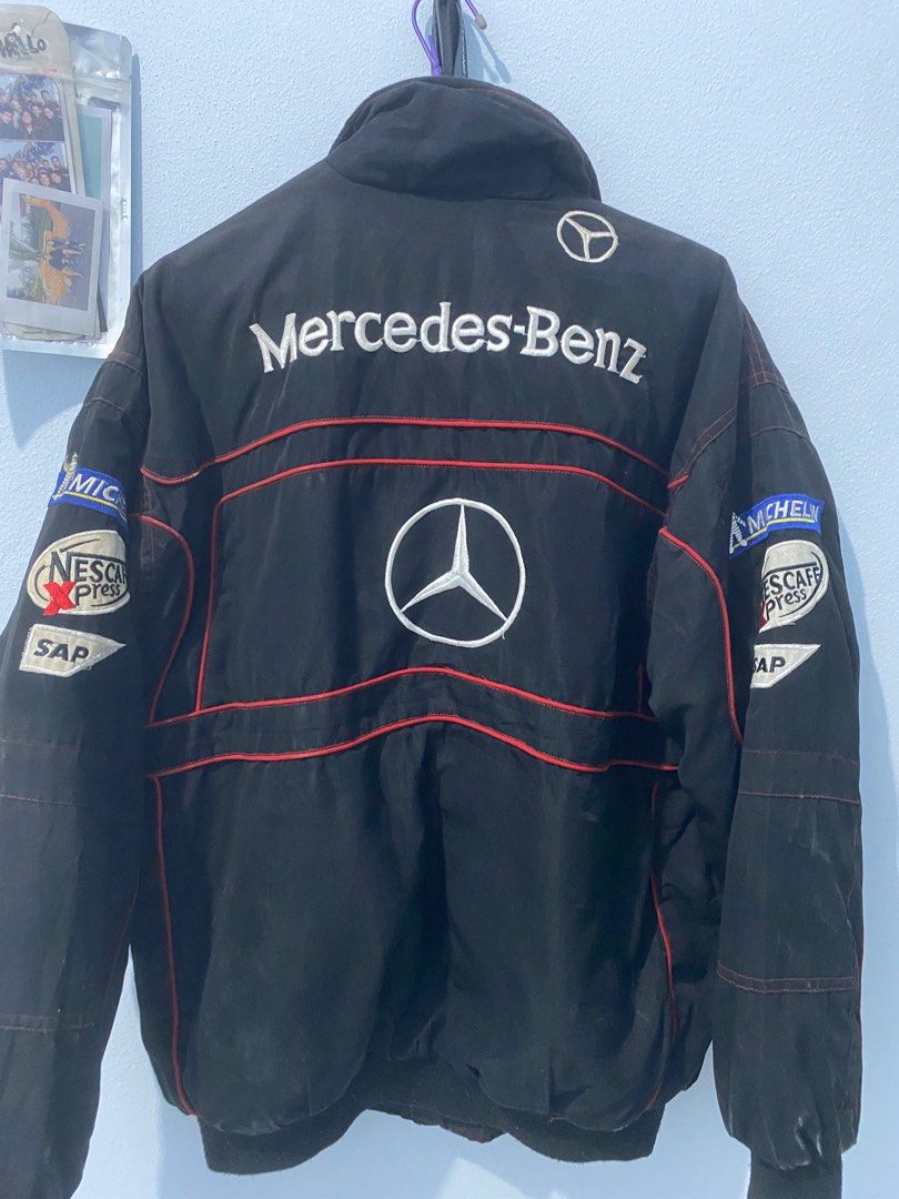 Racing jacket mercedes benz, Fesyen Pria, Pakaian , Baju Luaran di ...