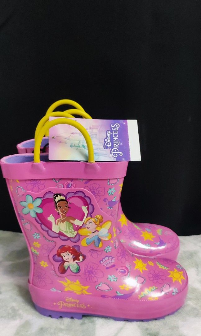 Rain Boots - Disney Princesses, Babies & Kids, Babies & Kids Fashion on ...