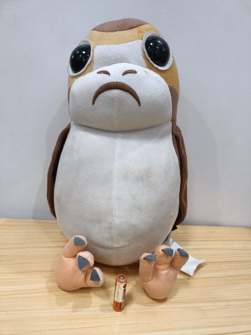 Rare Starwars Jawa Velboa / Porg Plush, Hobbies & Toys, Toys & Games on ...