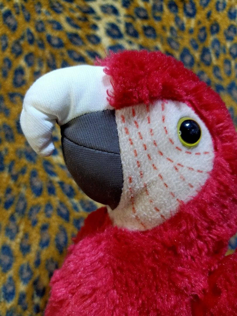 RAVENSDEN COLLECTION REALISTIC PARROT PLUSH TOY, Hobbies & Toys, Toys ...