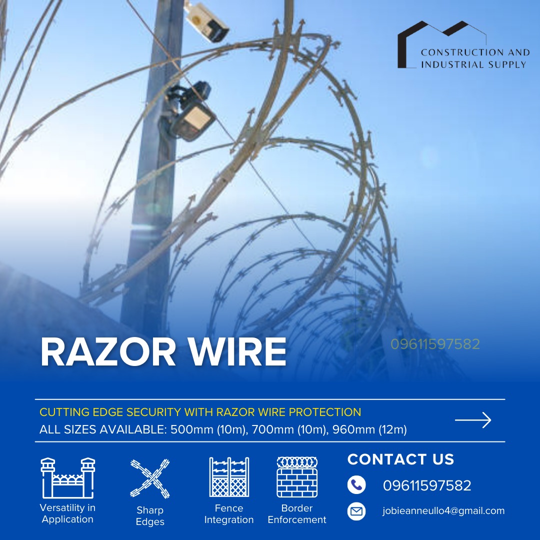 Razor Wire | Barbed Wire | Security Fencing | Perimeter Security | High ...