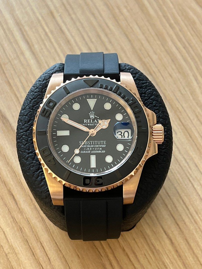 Relax Automatic Watch - NH35A, Men's Fashion, Watches & Accessories ...