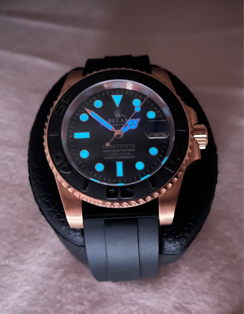 Relax Automatic Watch - NH35A, Men's Fashion, Watches & Accessories ...