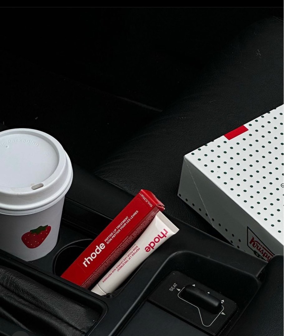 rhode strawberry krispy kreme peptide lip treatment, Beauty & Personal ...