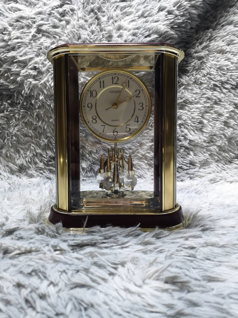 Rhythm Citizen Table Clock, Furniture & Home Living, Home Decor, Clocks ...