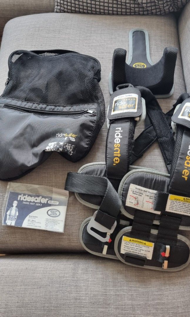 RideSafer Delight Wearable Safety Restraint (Size S), Babies & Kids ...