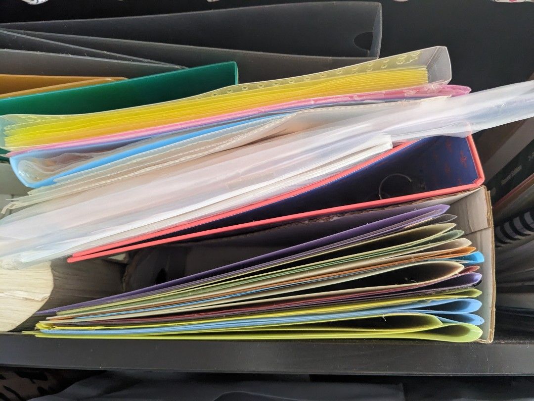 Ring folders, files, pocket files, Hobbies & Toys, Stationery & Craft ...