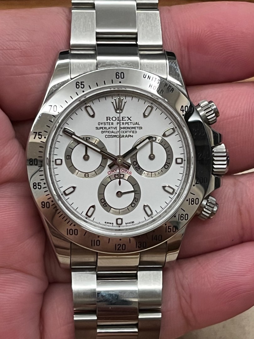 Rolex Daytona 116520 APH Unpolished full set, Luxury, Watches on Carousell