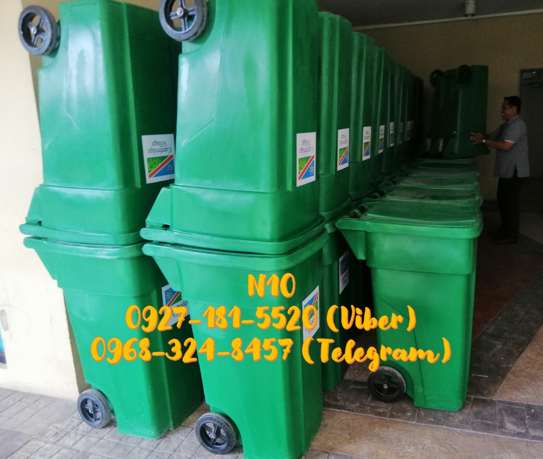 rolling bin 150 liters, Furniture & Home Living, Cleaning & Homecare ...