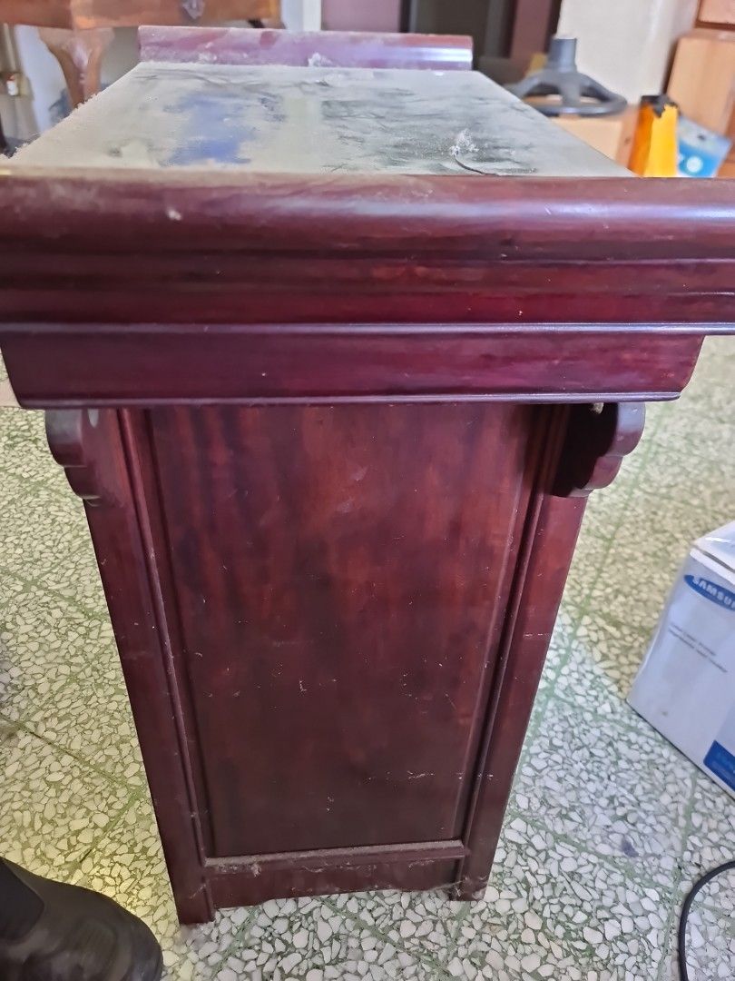Rosewood telephone table and stool, Furniture & Home Living, Furniture ...