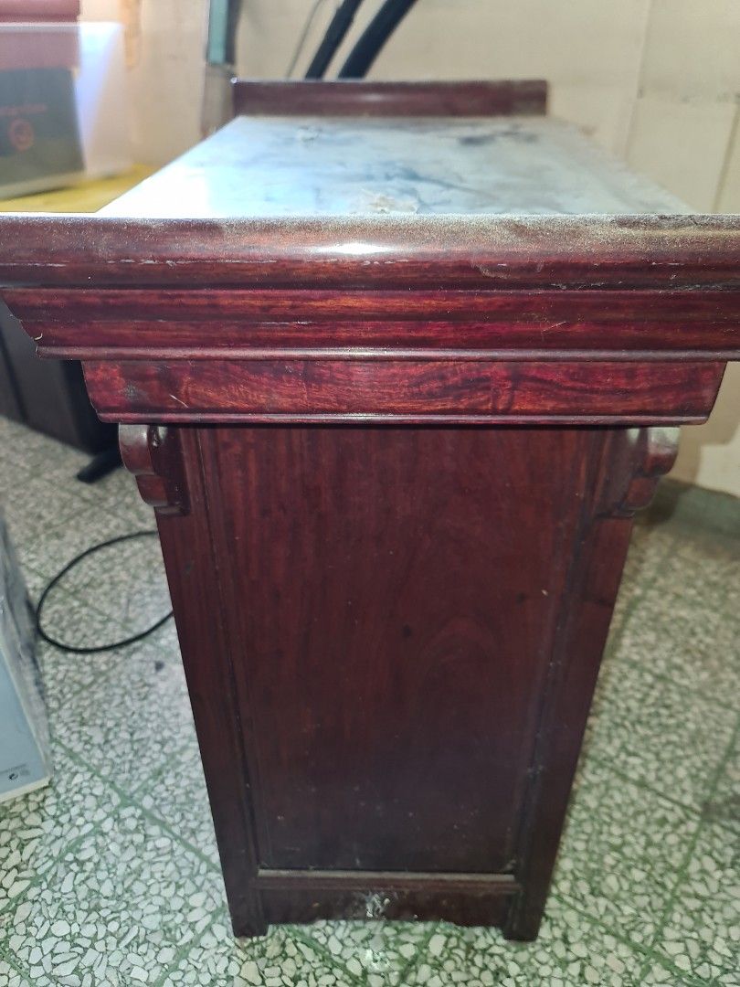 Rosewood telephone table and stool, Furniture & Home Living, Furniture ...