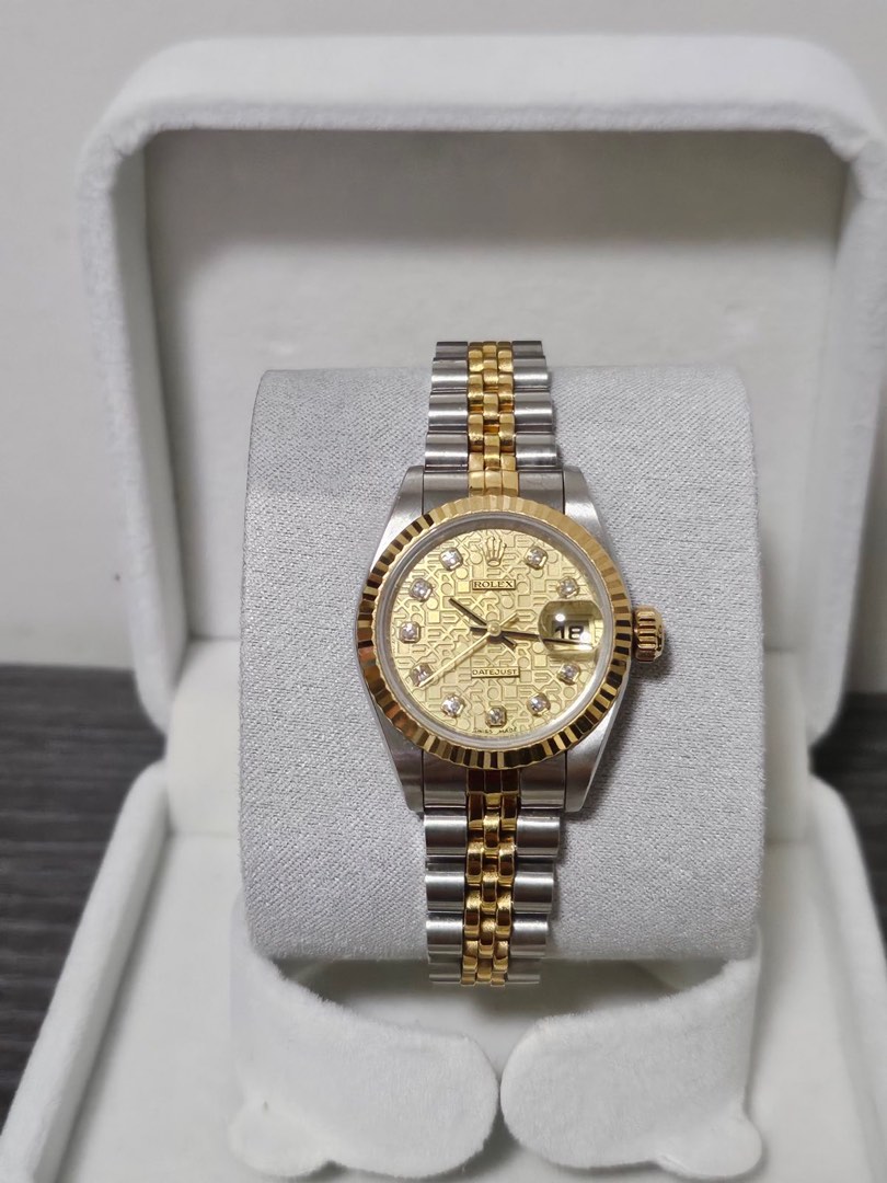 Rush sale Rolex computerface with dias, Luxury, Watches on Carousell