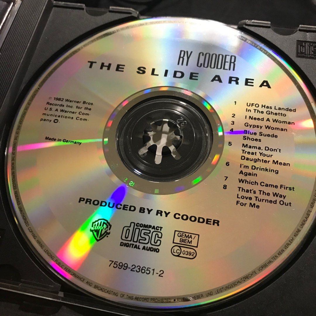 Ry Cooder CD (Germany Old Press) (Box Aus), Hobbies & Toys, Music ...