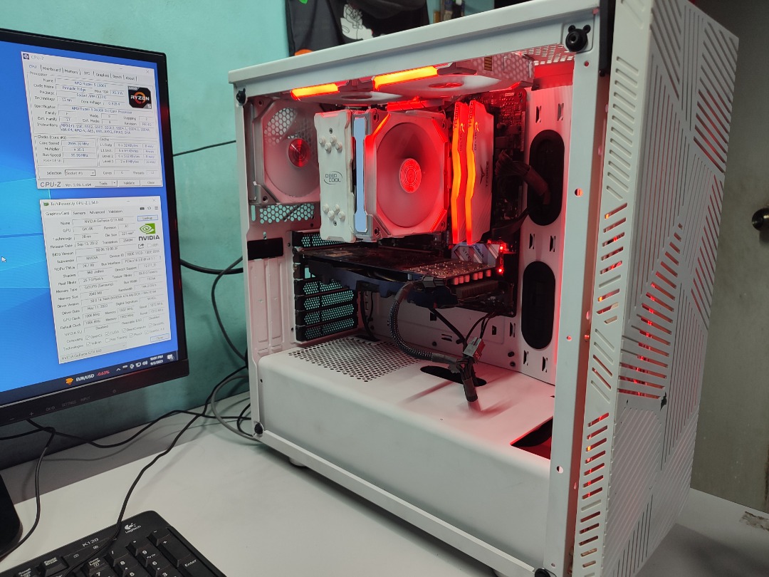 NEGOTIABLE!! Ryzen 5 Gaming PC with keyboard and mouse no monitor ...
