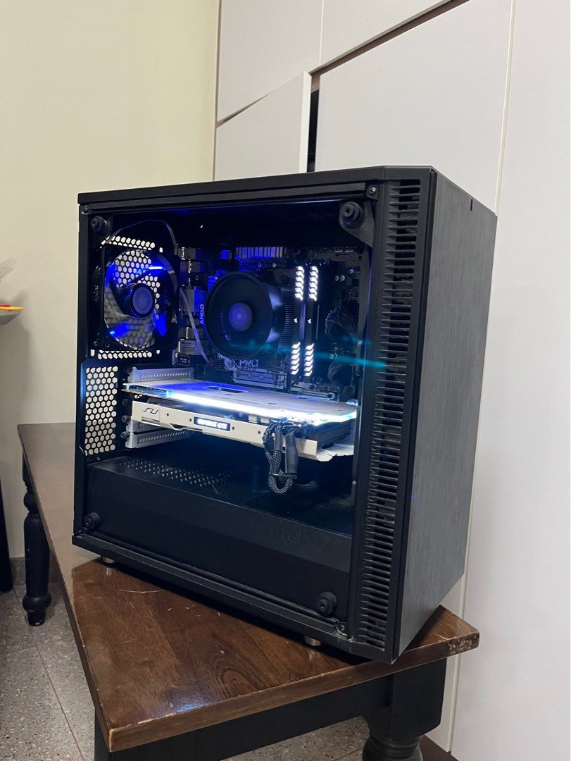 RYZEN 5 RGB GAMING PC DESKTOP AMD BUDGET CPU CHEAP GTX 1070 16GB RAM ...