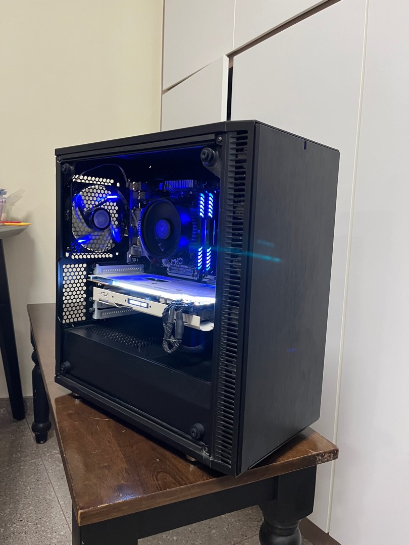 RYZEN 5 RGB GAMING PC DESKTOP AMD BUDGET CPU CHEAP GTX 1070 16GB RAM ...