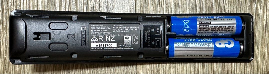 Samsung TV Remote Model: BN59-01298D, TV & Home Appliances, TV ...