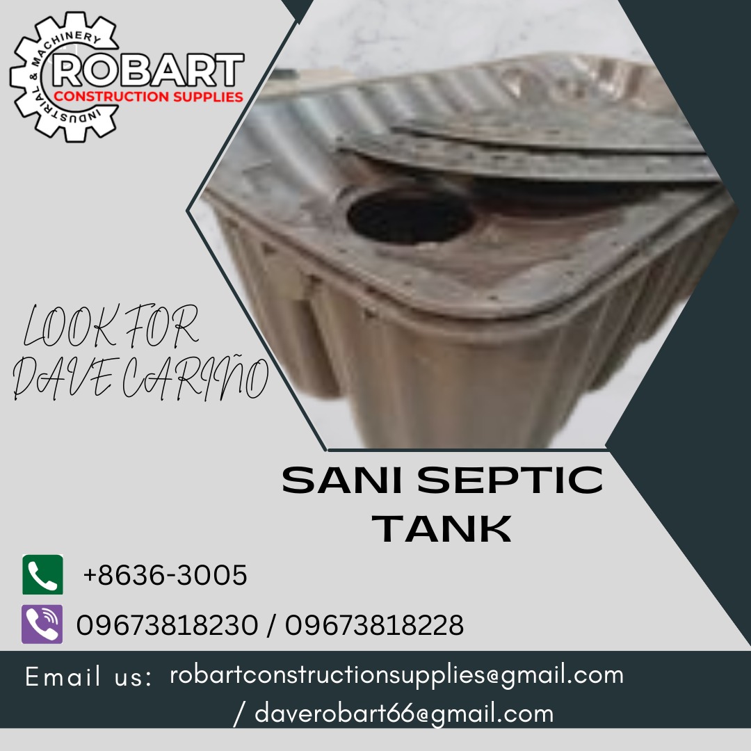 SANI TANK SEPTIC TANK, Commercial & Industrial, Construction Tools ...